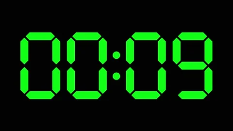 Digital Clock Countdown Stock Video Footage | Royalty Free Digital Clock Countdown Videos | Pond5