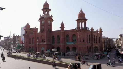 Clock Tower, Multan, locally known as Gh... | Stock Video | Pond5