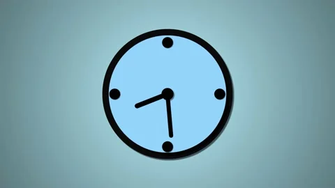 Clock's hand speed rotation. classic ana... | Stock Video | Pond5