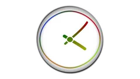 Clock's hand speed spinning. Time lapse ... | Stock Video | Pond5