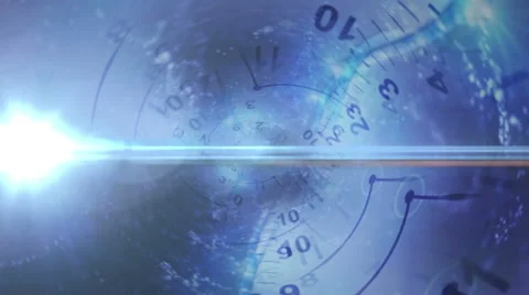 Clocks, Time Travel Concept, Door Gate, ... | Stock Video | Pond5
