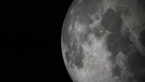 Close-up animation of the surface of the... | Stock Video | Pond5