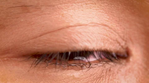 Close up of Asian woman crying with tear... | Stock Video | Pond5