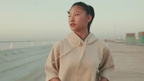 Woman Running Asian Stock Videos – Royalty-Free HD & 4K Videos | Pond5