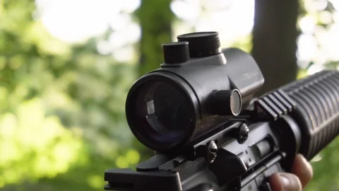 Red Dot Gun Stock Videos – Royalty-Free HD & 4K Videos