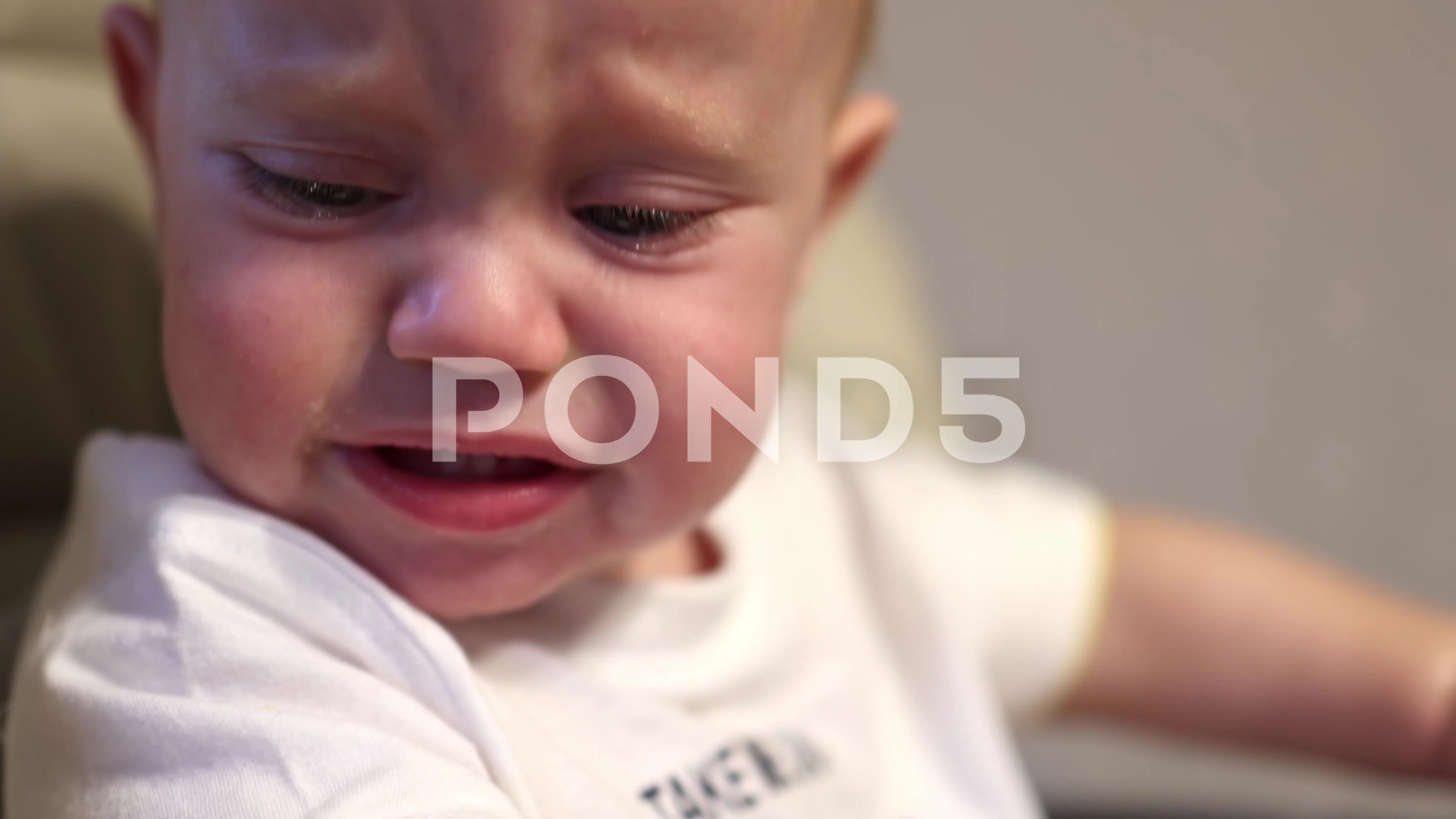 Cute Crying Baby Boy