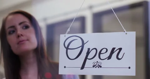 Close-up of a beautiful young woman turn... | Stock Video | Pond5