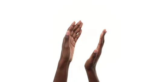 Black Hands Clapping Stock Video Footage | Royalty Free Black Hands ...