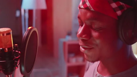 Man Rapping Up Stock Footage ~ Royalty Free Stock Videos | Pond5