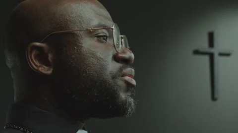 Black Pastor Stock Footage ~ Royalty Free Stock Videos | Pond5