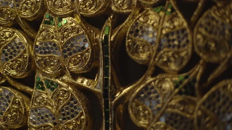 Close-up of the bra, banyan tree statue ... | Stock Video | Pond5