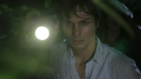 Close up of cautious friends walking in ... | Stock Video | Pond5