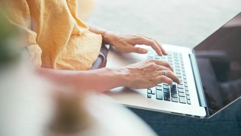 Cinematic Hand Typing Stock Footage ~ Royalty Free Stock Videos | Pond5