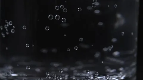 close up cold bubbly carbonated soft dri... | Stock Video | Pond5