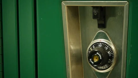 Combination Lock Dial Stock Video Footage | Royalty Free Combination ...