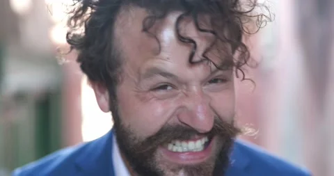 Crazy Man Laughing Stock Videos – Royalty-Free HD & 4K Videos | Pond5