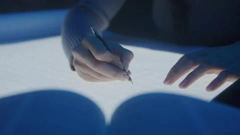 Close up of Digital Artist Carefully Dra... | Stock Video | Pond5