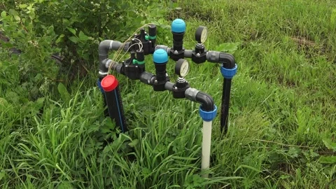 Irrigation Fittings Stock Footage ~ Royalty Free Stock Videos | Pond5