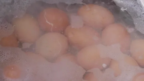 Boiling Eggs Stock Footage ~ Royalty Free Stock Videos | Pond5