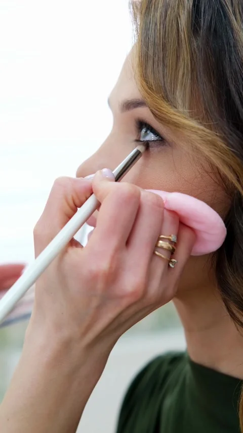 Makeup Up Close Stock Videos – Royalty-Free HD & 4K Videos