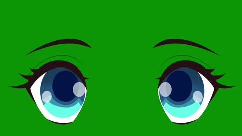 Anime Eyes Character Stock Videos – Royalty-Free HD & 4K Videos | Pond5