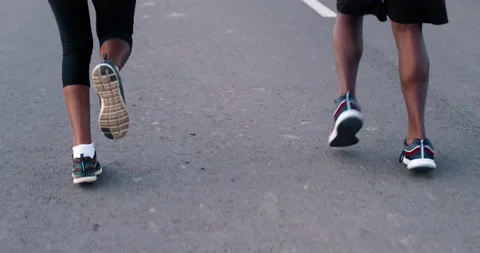 Close up of feet of African American mal... | Stock Video | Pond5