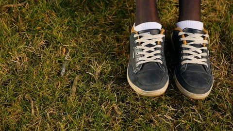 Stomping In Sneakers Stock Video Footage | Royalty Free Stomping In ...