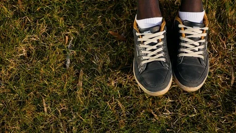 Stomping In Sneakers Stock Video Footage | Royalty Free Stomping In ...