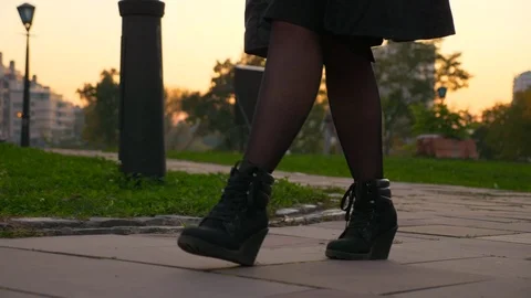 Stone Footsteps Stock Footage ~ Royalty Free Stock Videos | Pond5