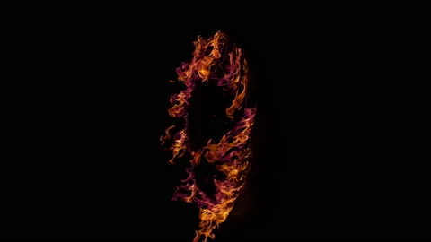 Close Fire Flames Igniting And Burning, ... | Stock Video | Pond5