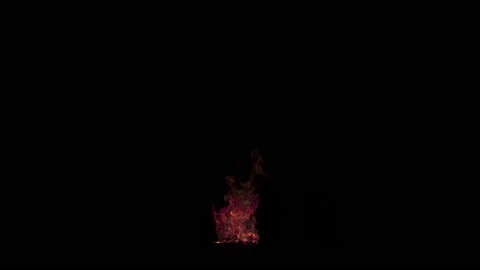 Close Fire Flames Igniting And Burning, ... | Stock Video | Pond5