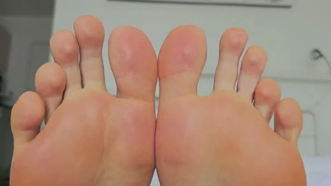 Close-Up of Foot - From Toes to Heel in ... | Stock Video | Pond5