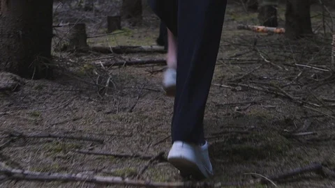 Feet 5 Forest Stock Videos – Royalty-Free HD & 4K Videos