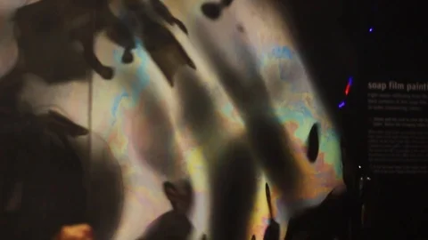 Close Up Giant Bubble at Science Museum ... | Stock Video | Pond5