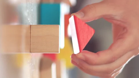 Girl Building Houses Stock Videos – Royalty-Free HD & 4K Videos | Pond5