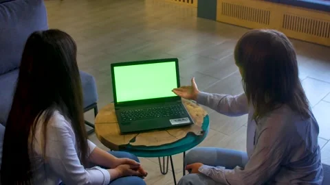 Monitor Of Girls Stock Videos – Royalty-Free HD & 4K Videos | Pond5