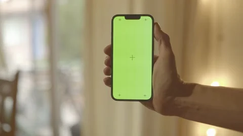 Close Up Hand Holding Iphone 13 Pro with... | Stock Video | Pond5