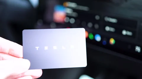 Close-up of a Hand Holding a Tesla Cyber... | Stock Video | Pond5