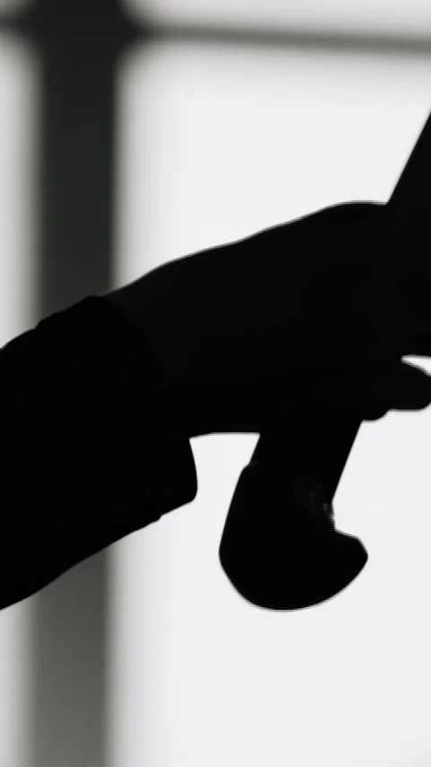 Close-up of a hand with a katana perform... | Stock Video | Pond5
