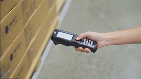 Hand Scanner Stock Footage ~ Royalty Free Stock Videos | Pond5