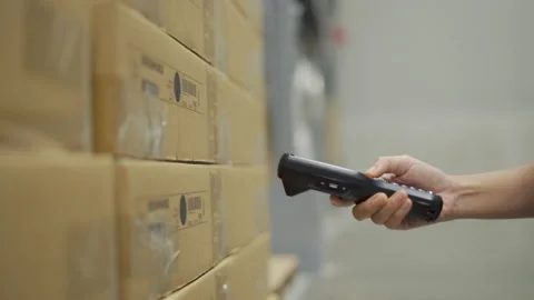 Hand Scanner Stock Footage ~ Royalty Free Stock Videos | Pond5