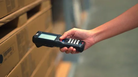 Hand Scanner Stock Footage ~ Royalty Free Stock Videos | Pond5