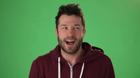 Head Green Screen Stock Video Footage | Royalty Free Head Green Screen ...