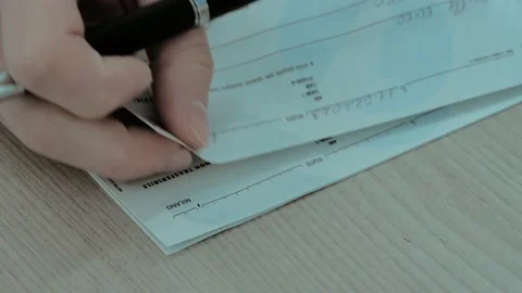 Check Book Images Stock Videos – Royalty-Free HD & 4K Videos