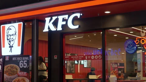 Close-up of KFC Kentucky fried chicken f... | Stock Video | Pond5