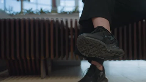 Crossed Soles Stock Footage ~ Royalty Free Stock Videos | Pond5