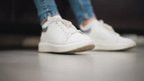 Woman Foot Tapping Stock Videos – Royalty-Free HD & 4K Videos