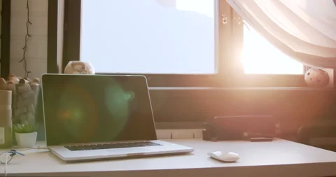 Off Screen Laptop Stock Videos – Royalty-Free HD & 4K Videos