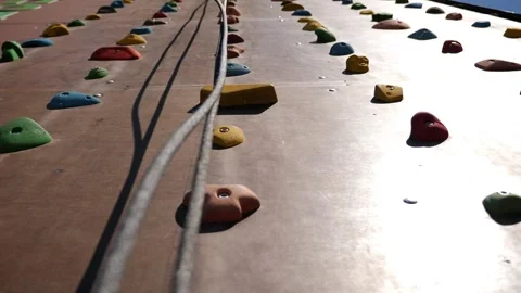 Close-up of the ledge on the wall for ou... | Stock Video | Pond5