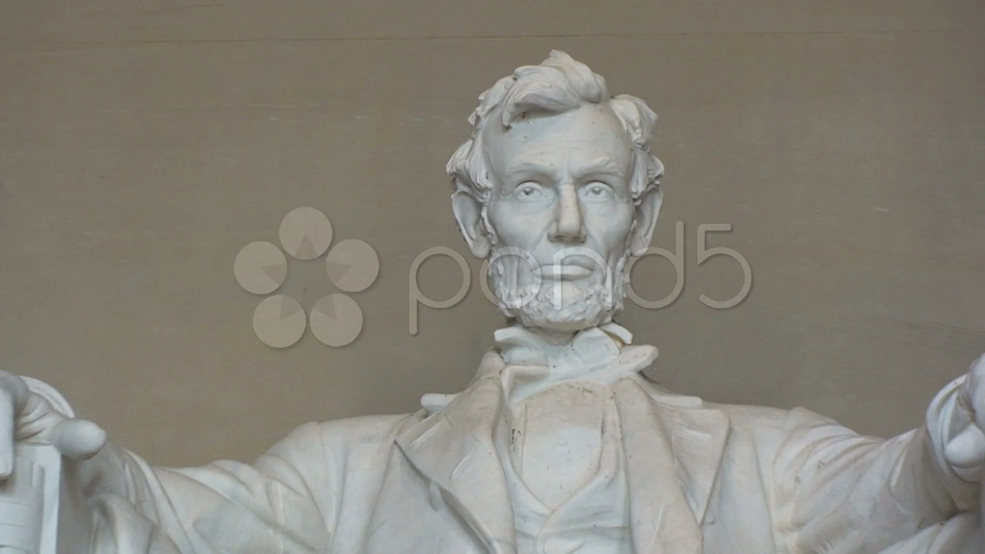 Lincoln Memorial Statue Close Up